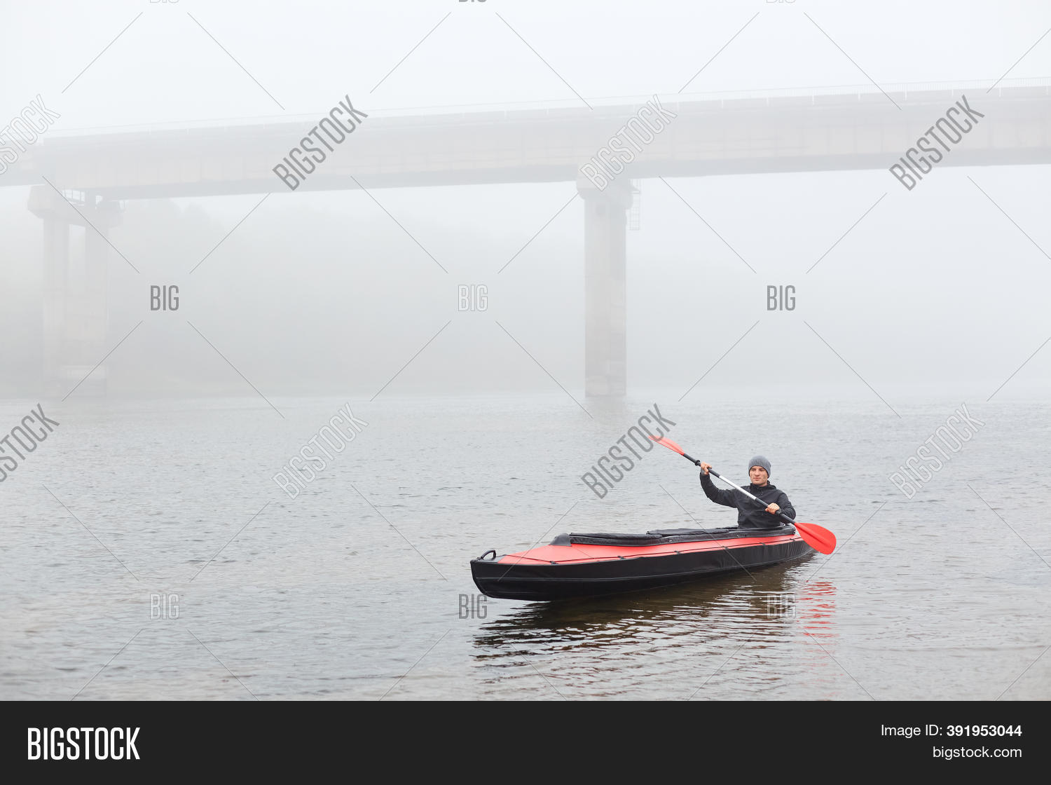 Man Canoeing Image & Photo (Free Trial) | Bigstock