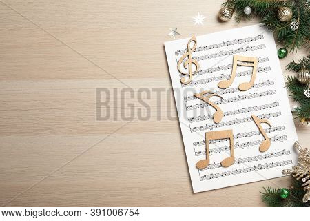 Christmas Music Notes Background Images, Illustrations & Vectors (Free ...