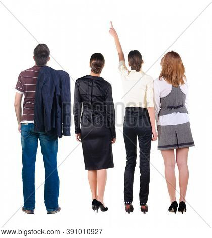 Back View Group Image & Photo (Free Trial) | Bigstock