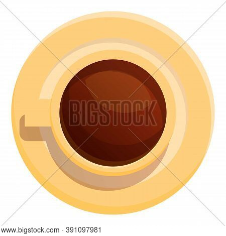 Top View Tea Cup Icon Vector & Photo (Free Trial) | Bigstock