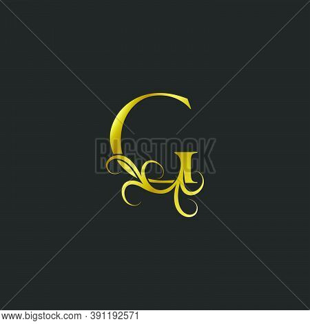 Golden G Letter Vector & Photo (Free Trial) | Bigstock