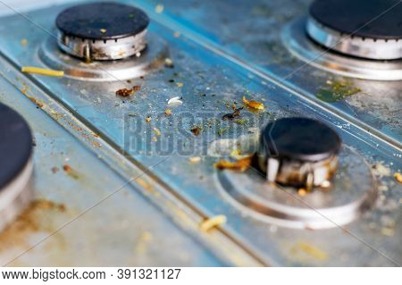 Dirty Stove Top Oil Image & Photo (Free Trial) | Bigstock