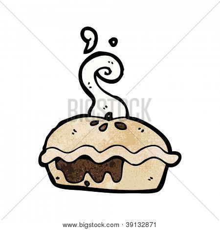 Cartoon Meat Pie Vector & Photo (Free Trial) | Bigstock