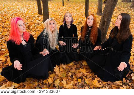 Coven Witches, Modern Image & Photo (Free Trial) | Bigstock