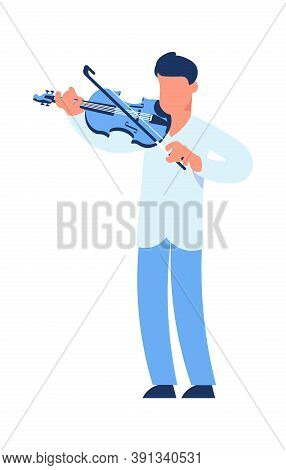 Cartoon Violinist. Vector & Photo (Free Trial) | Bigstock