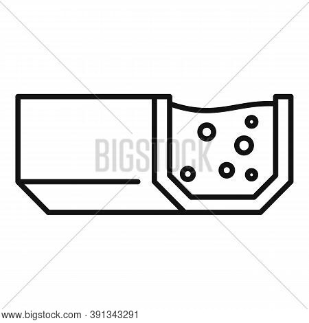 Water Gutter Icon. Vector & Photo (Free Trial) | Bigstock