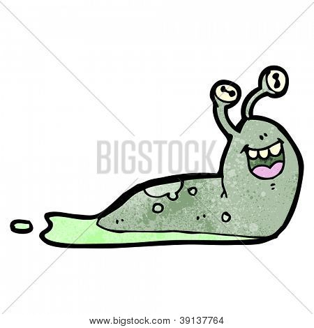 Funny Cartoon Slug Vector & Photo (Free Trial) | Bigstock