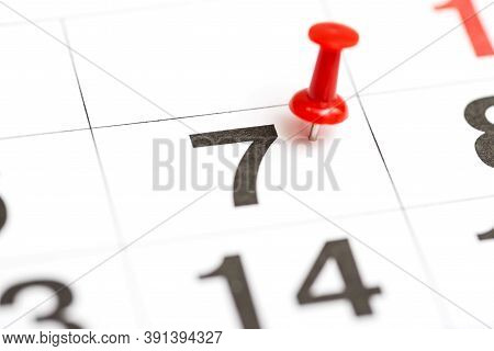 Pin On Date Number 7. Image & Photo (Free Trial) | Bigstock