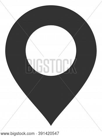 Map Mark Icon On Vector & Photo (Free Trial) | Bigstock