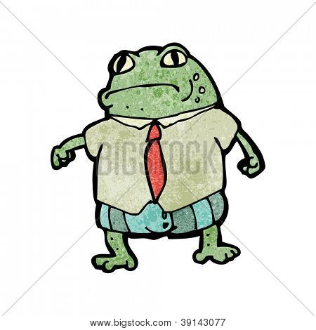 Manager Toad Cartoon Vector & Photo (Free Trial) | Bigstock