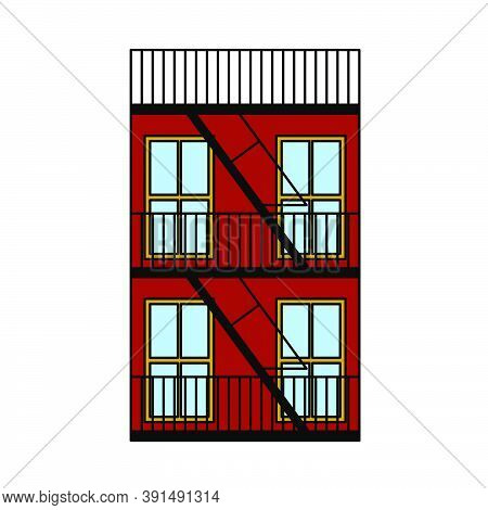 Emergency Fire Ladder Vector & Photo (Free Trial) | Bigstock
