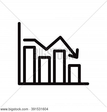Line Graph Declining Vector & Photo (Free Trial) | Bigstock