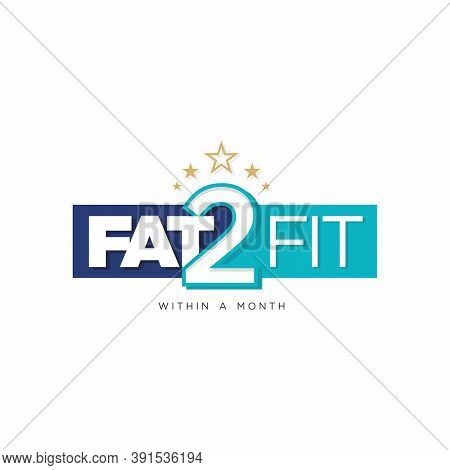 Fat 2 Fit Within Vector & Photo (Free Trial) | Bigstock