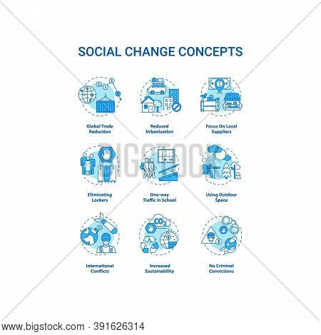 Social Change Concept Vector & Photo (Free Trial) | Bigstock