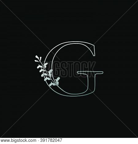 Outline Letter G Logo Vector & Photo (Free Trial) | Bigstock