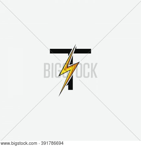 Letter T Electrical Vector & Photo (Free Trial) | Bigstock