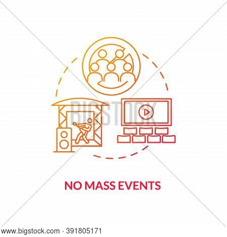 No Mass Events Vector & Photo (Free Trial) | Bigstock