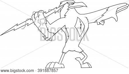 Outlined Thunderbird Image & Photo (Free Trial) | Bigstock