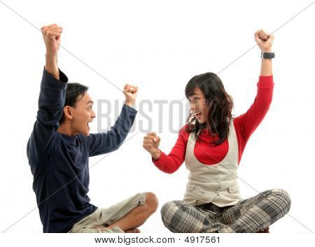 Exciting People On Image & Photo (Free Trial) | Bigstock