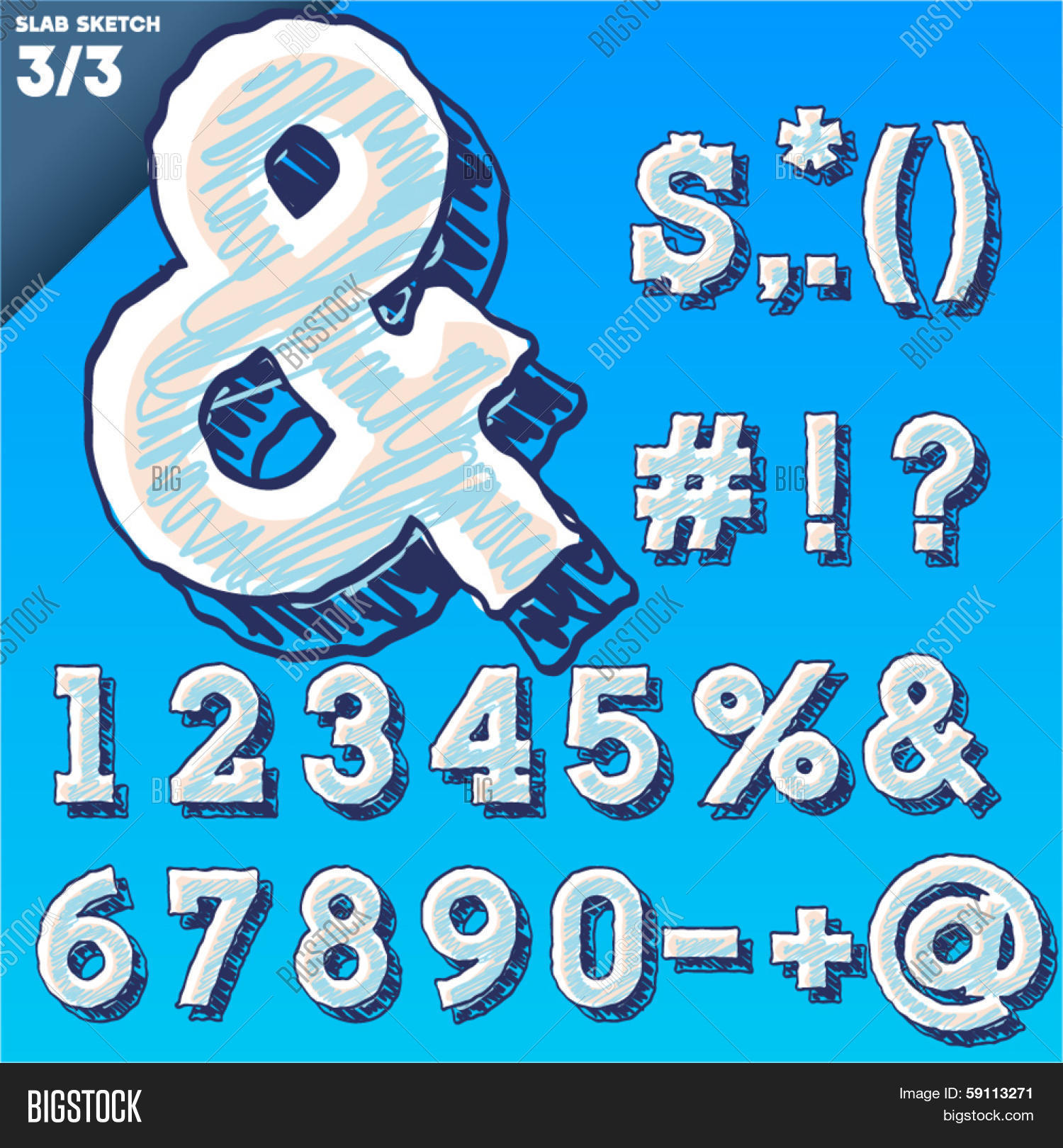 Sketch Alphabet. Vector & Photo (Free Trial) | Bigstock