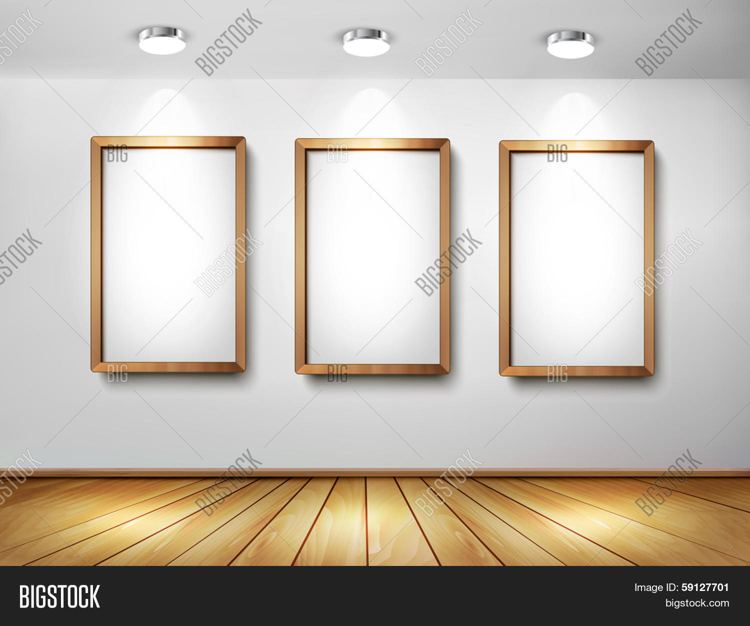 Empty Wooden Frames Vector & Photo (Free Trial) | Bigstock