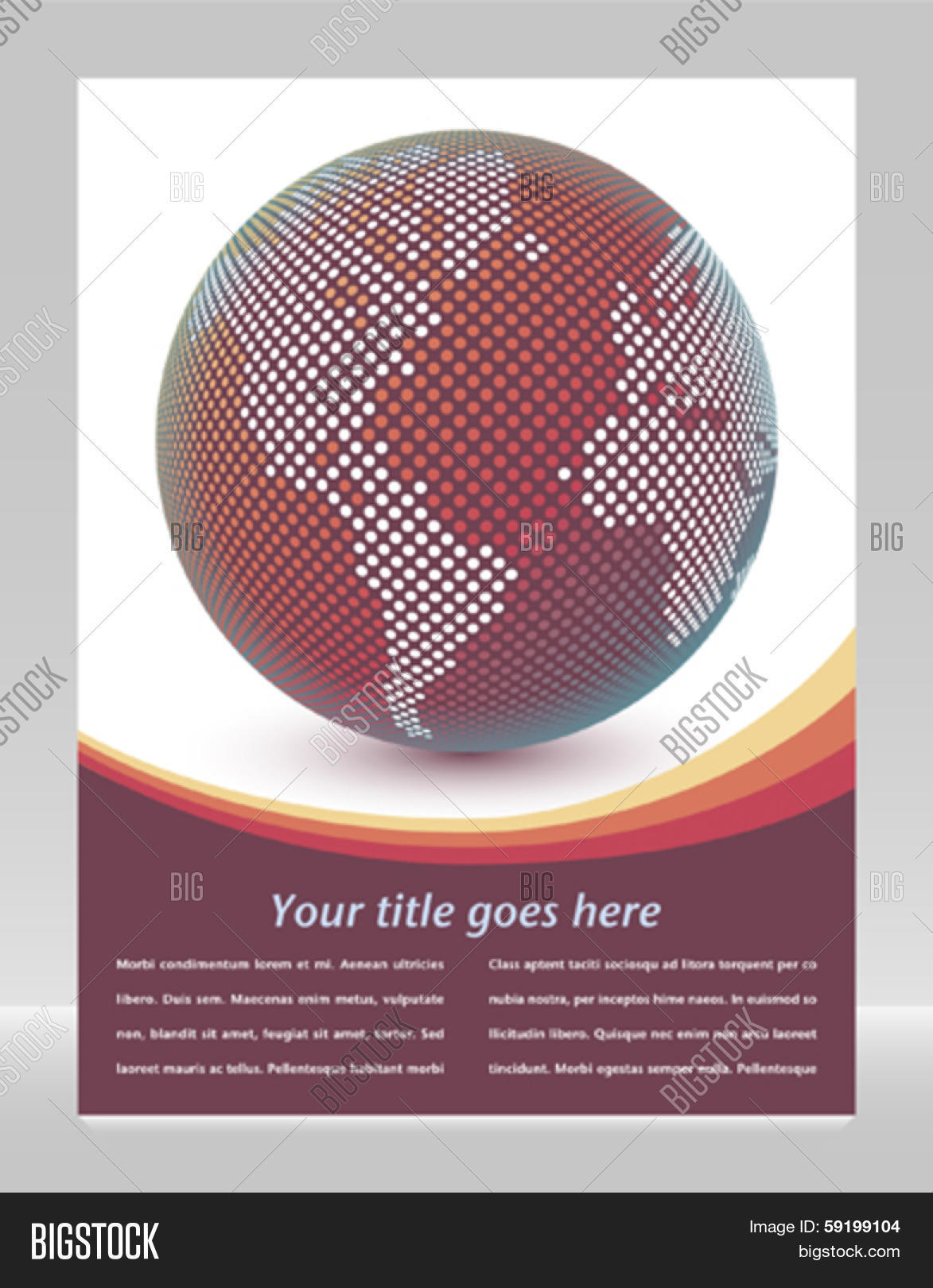 Digital World Map Vector & Photo (Free Trial) | Bigstock