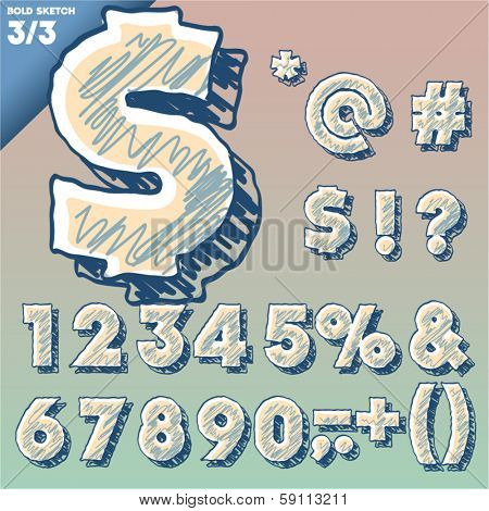 Sketch Alphabet. Vector & Photo (Free Trial) | Bigstock