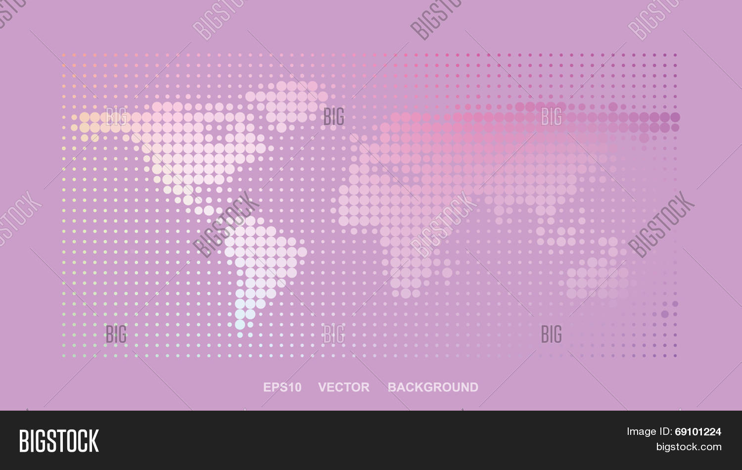 Dotted Map Design - Vector & Photo (Free Trial) | Bigstock