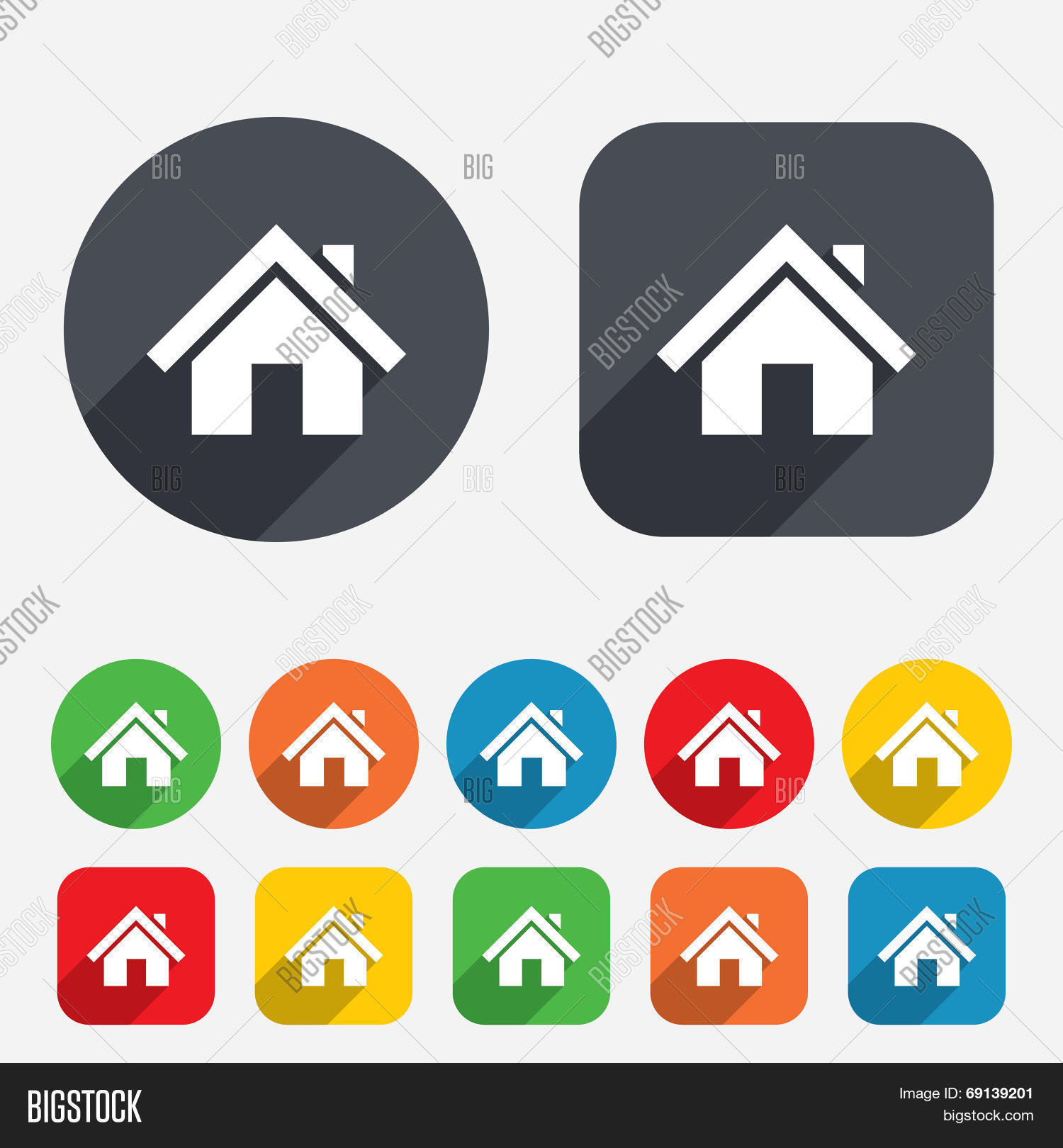Home Sign Icon. Main Vector & Photo (Free Trial) | Bigstock