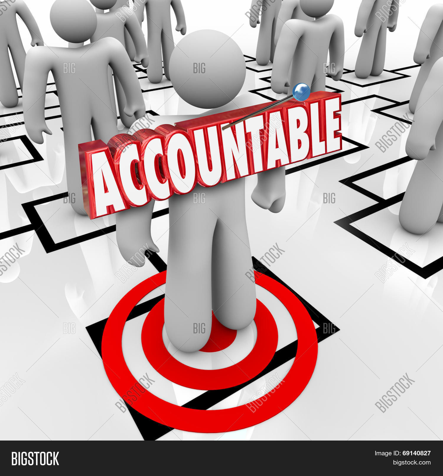 Accountable Word 3d Image & Photo (Free Trial) | Bigstock