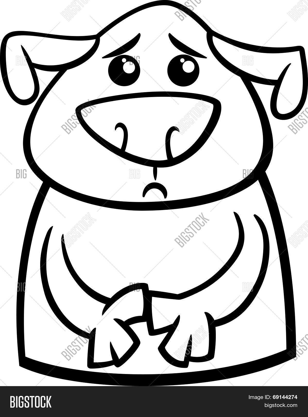 Sad Dog Cartoon Vector & Photo (Free Trial) | Bigstock