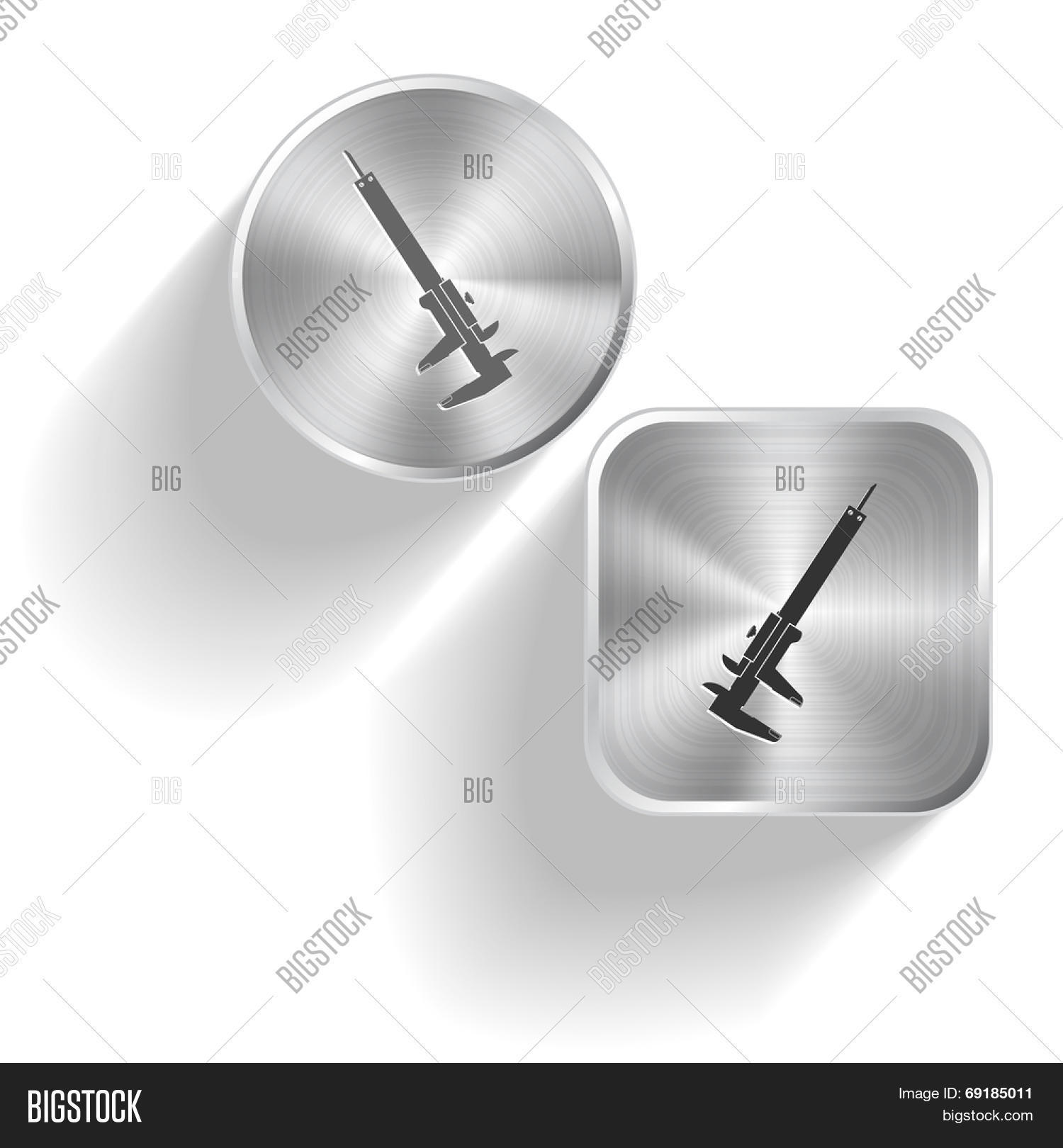 Caliper. Raster Set Image & Photo (Free Trial) | Bigstock