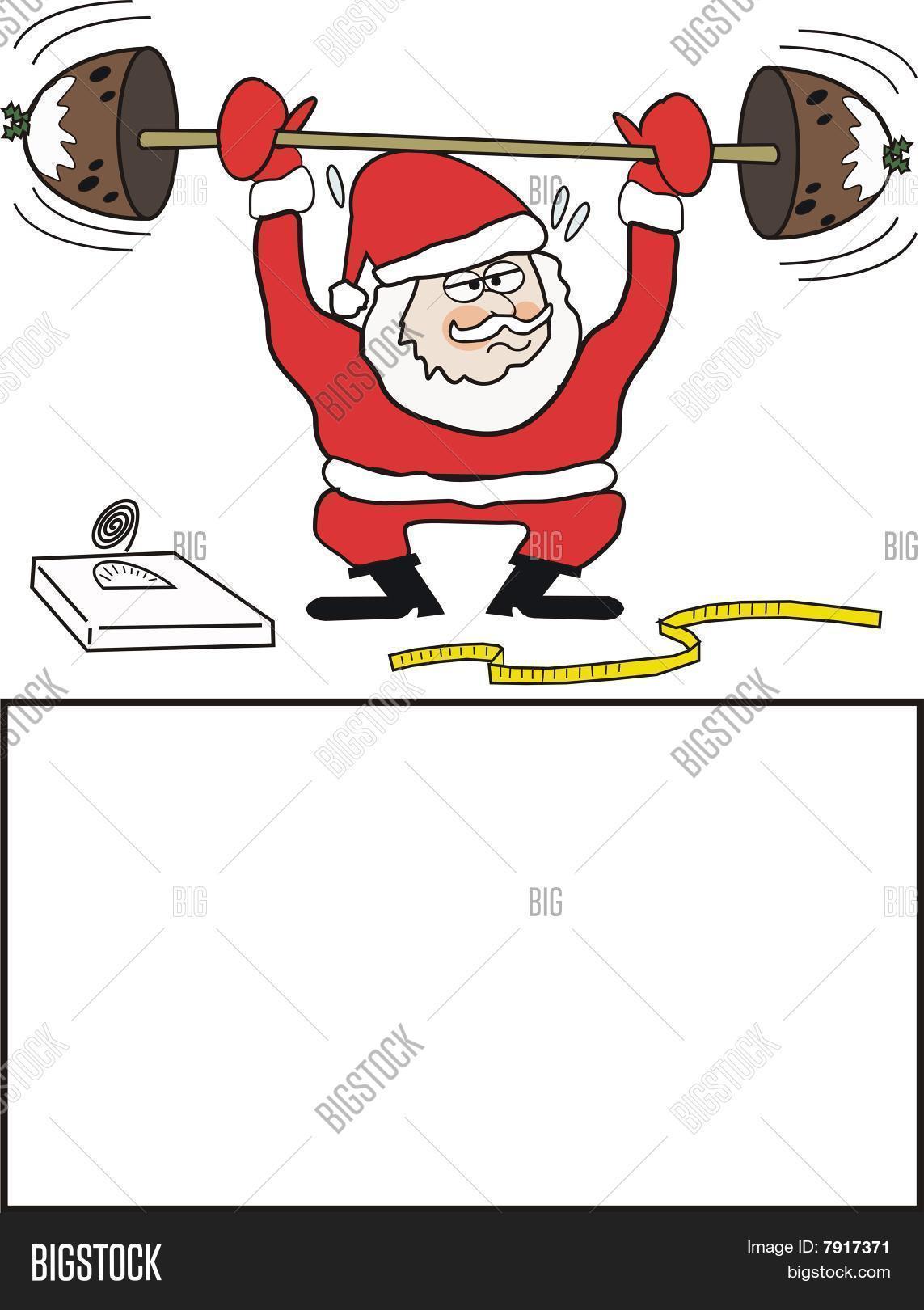Santa Claus Exercise Vector & Photo (Free Trial) | Bigstock
