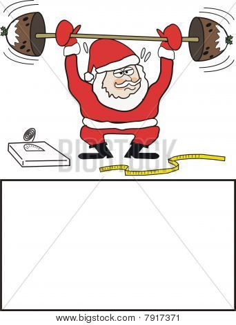 Santa Claus Exercise Vector & Photo (Free Trial) | Bigstock