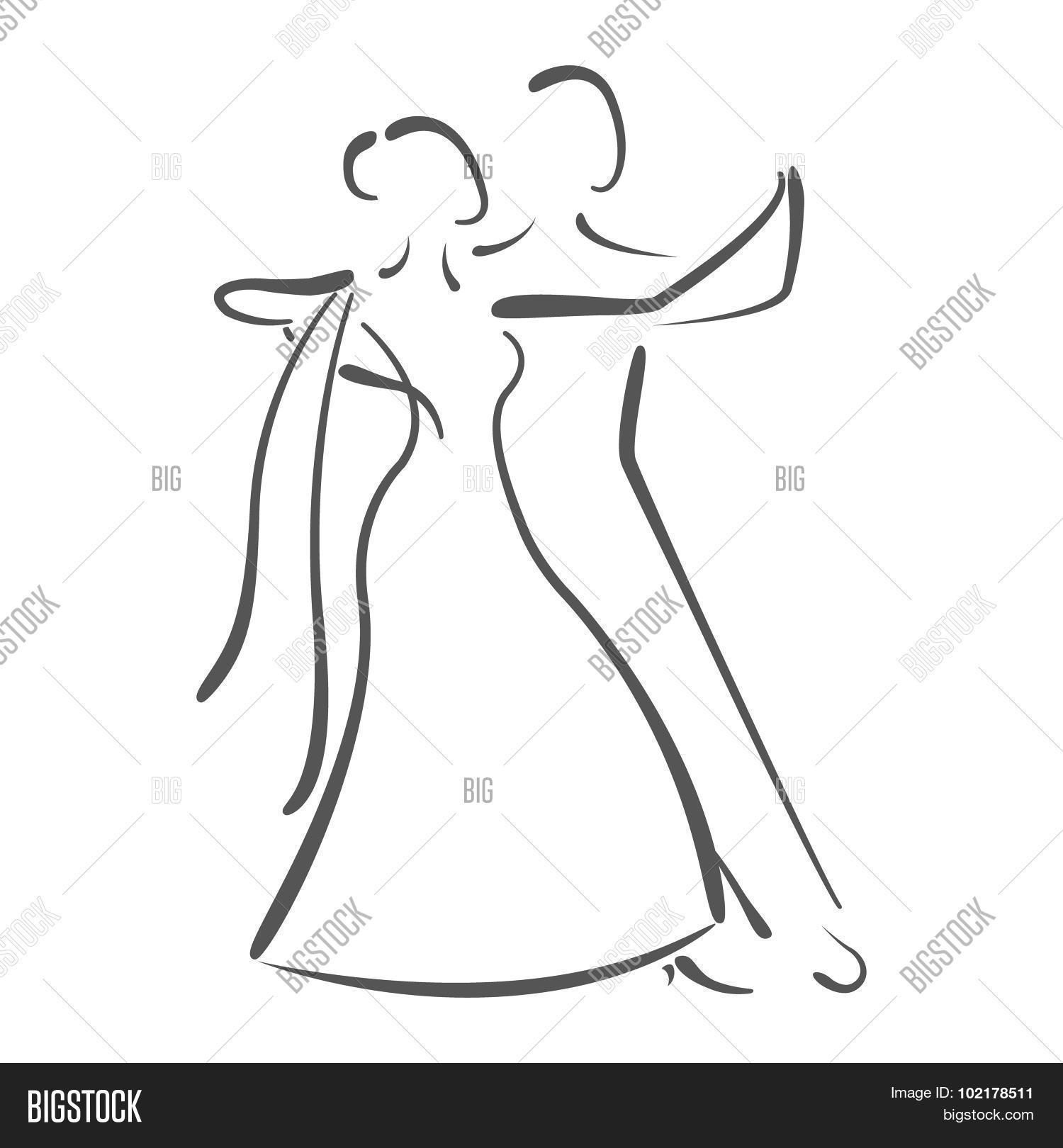 Dancing Couple Logo Image & Photo (Free Trial) | Bigstock
