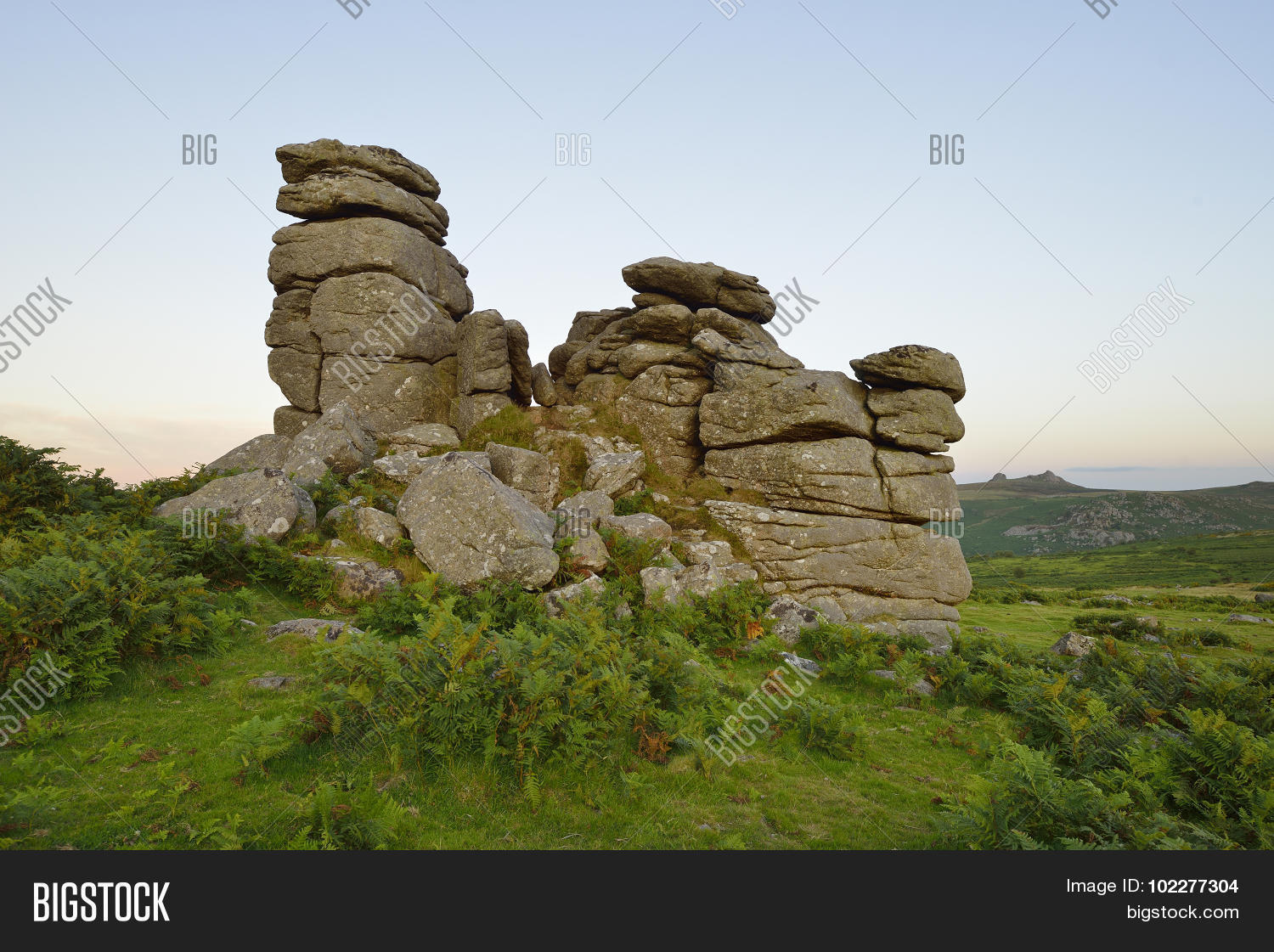 Hound Tor Haytor Rocks Image & Photo (Free Trial) | Bigstock