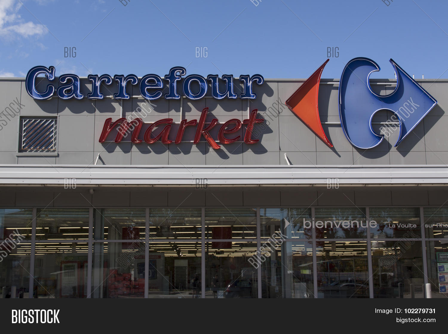 Facade Carrefour Image & Photo (Free Trial) | Bigstock