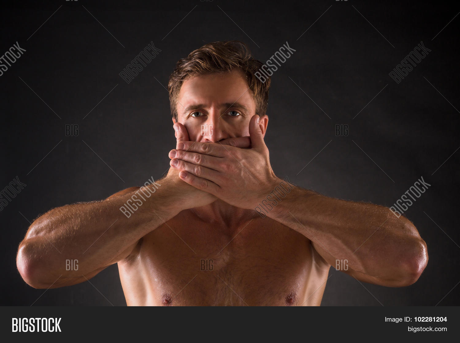 Shirtless Mascular Man Image & Photo (Free Trial) | Bigstock