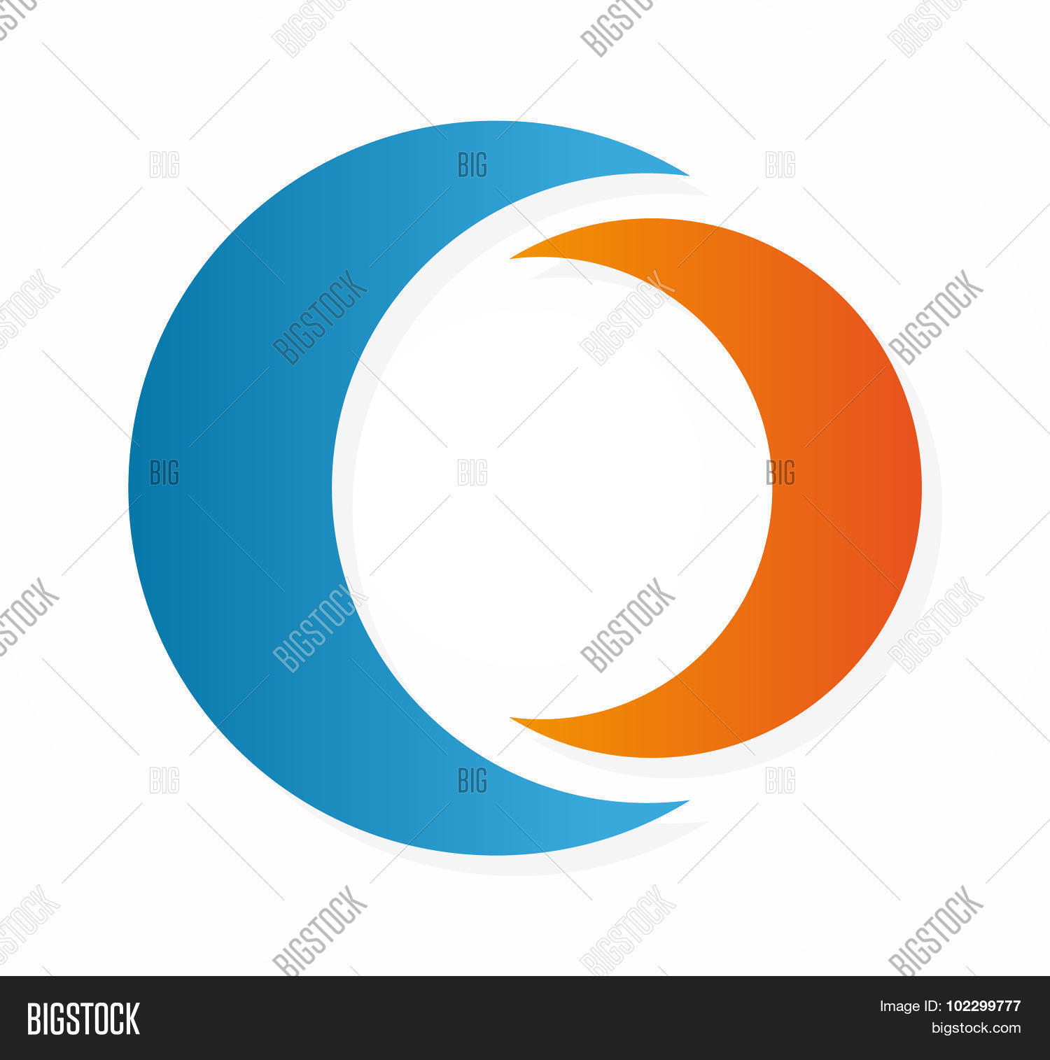 Vector Moon Logo Vector & Photo (Free Trial) | Bigstock