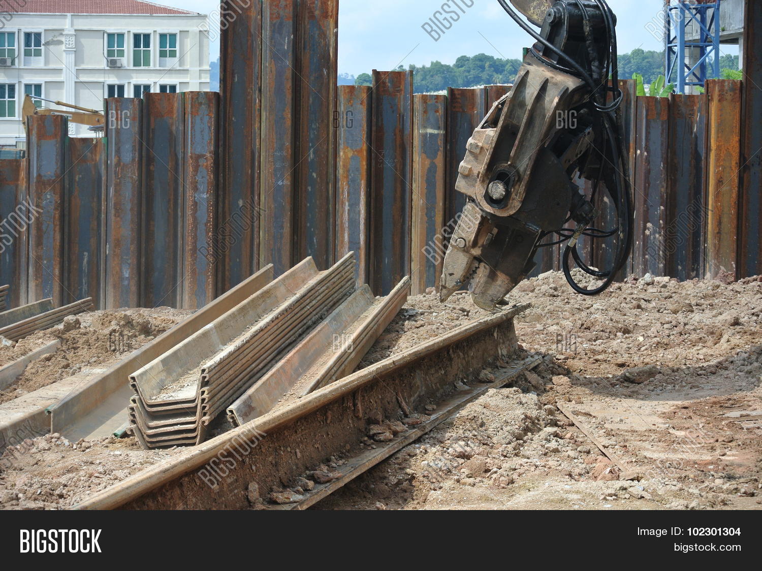 Retaining Wall Steel Image & Photo (Free Trial) | Bigstock