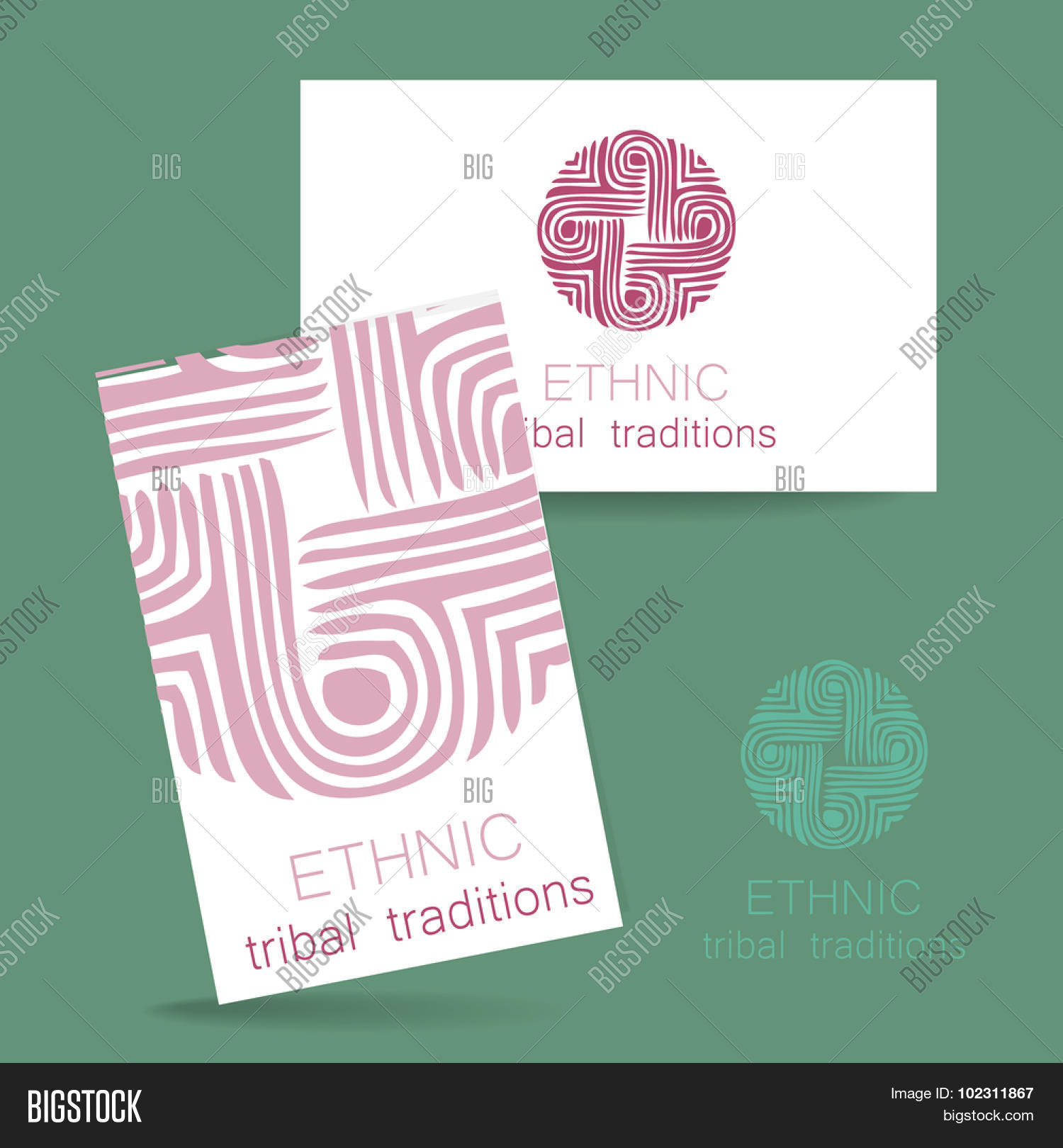 Ethnic Logo - Vector & Photo (Free Trial) | Bigstock