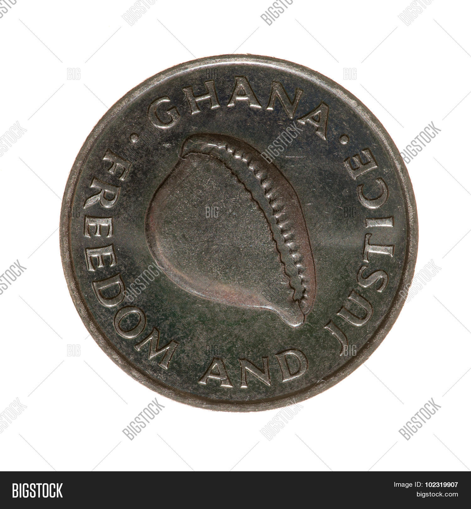 Ghana Cedi Coin Twenty Image & Photo (Free Trial) | Bigstock