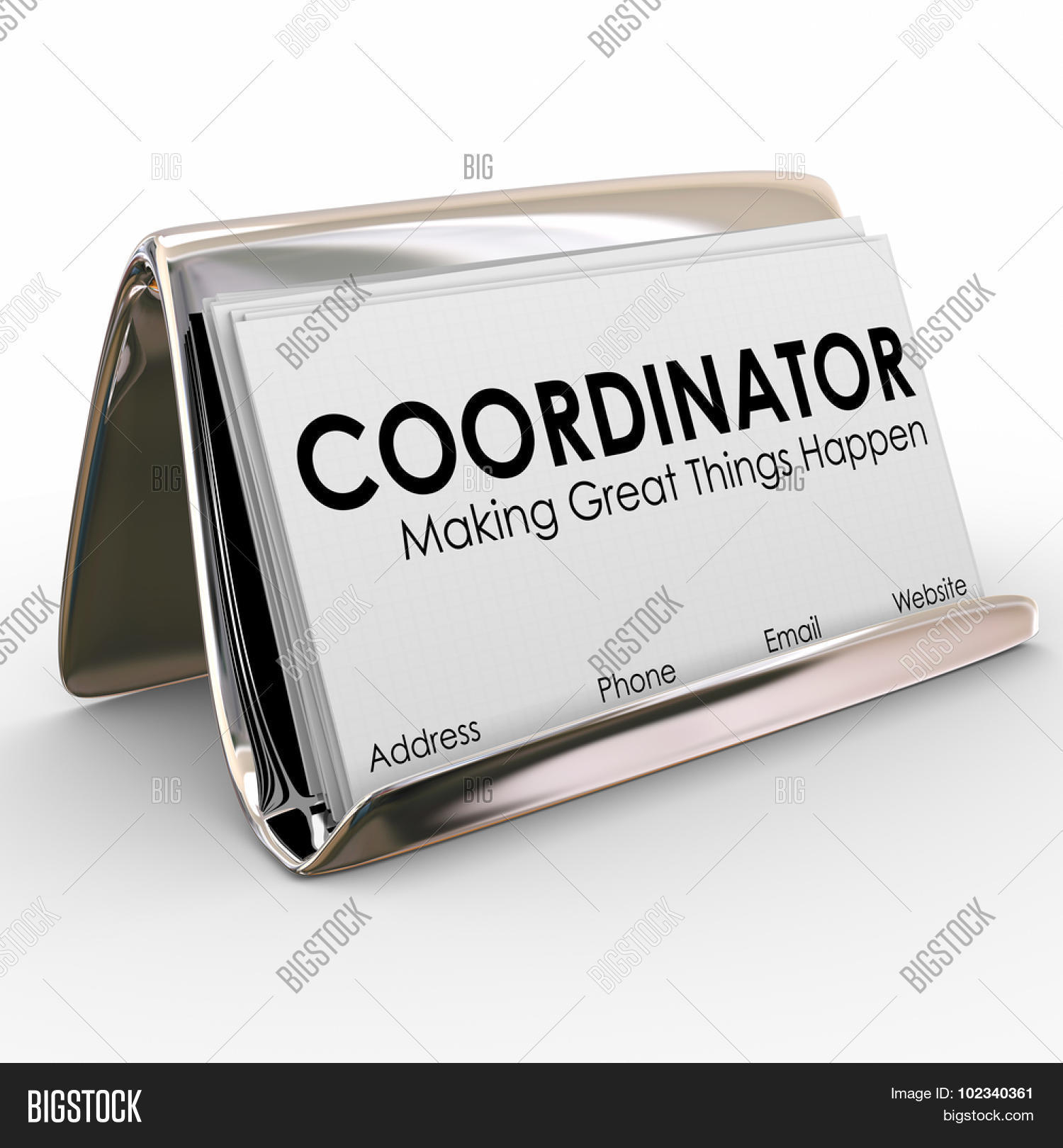 Coordinator Word On Image & Photo (Free Trial) | Bigstock