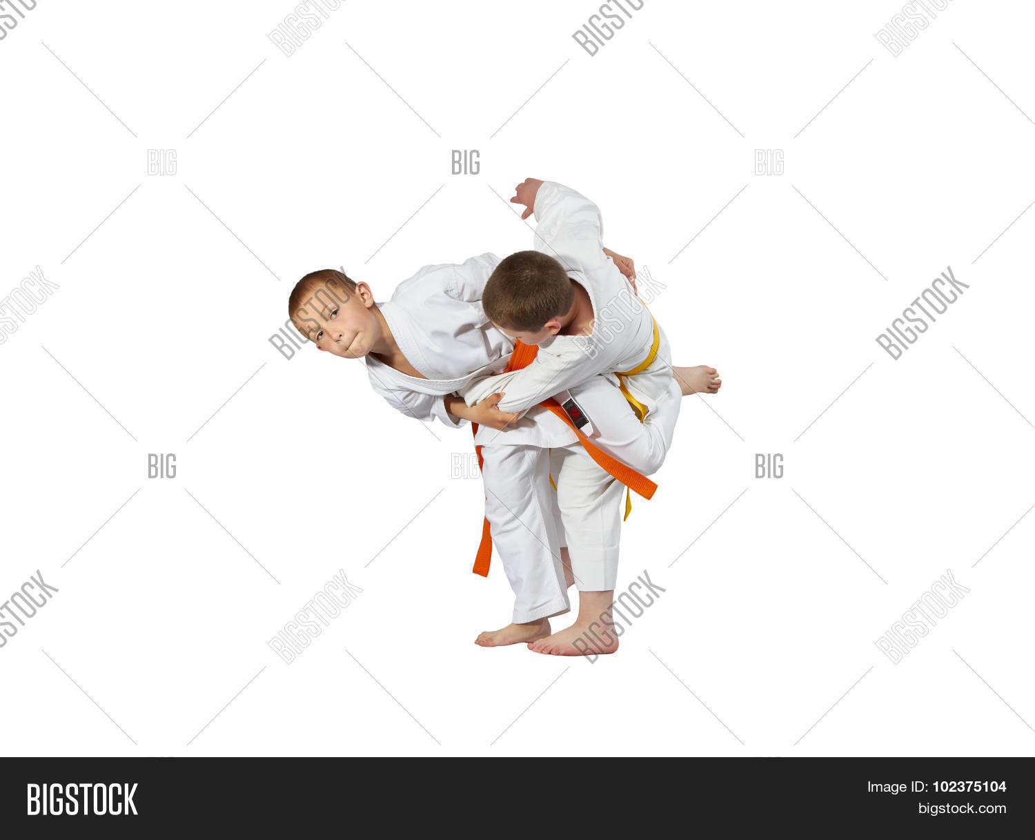 Athletes Judogi Image & Photo (Free Trial) | Bigstock