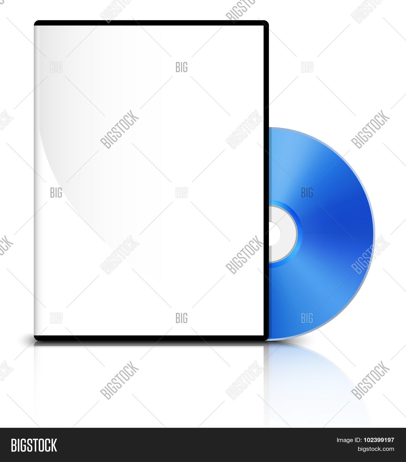 Dvd Case Blank Cover Vector & Photo (Free Trial) | Bigstock