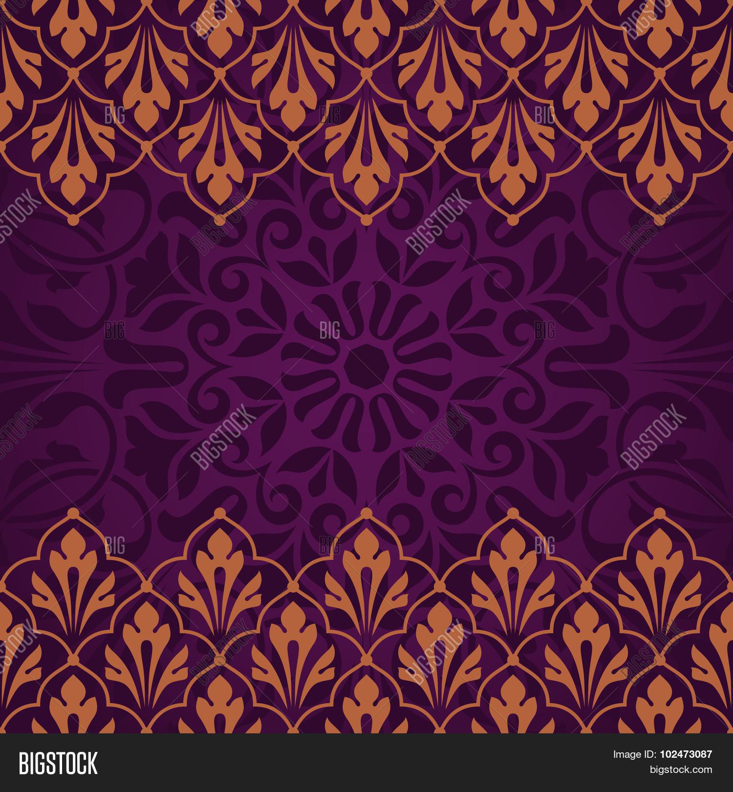 Floral Indian Pattern Vector & Photo (Free Trial) | Bigstock