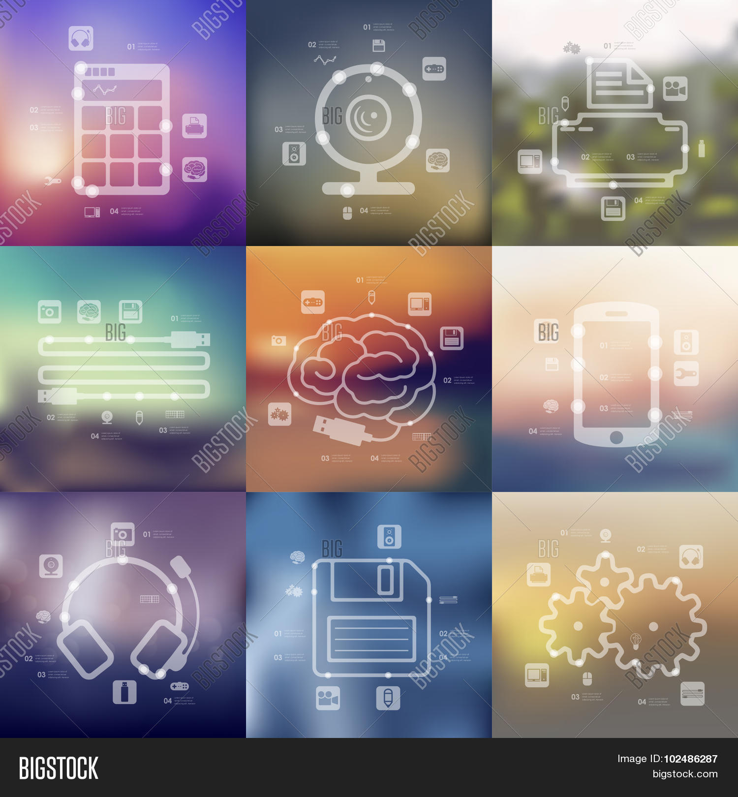 Technology Timeline Vector & Photo (Free Trial) | Bigstock