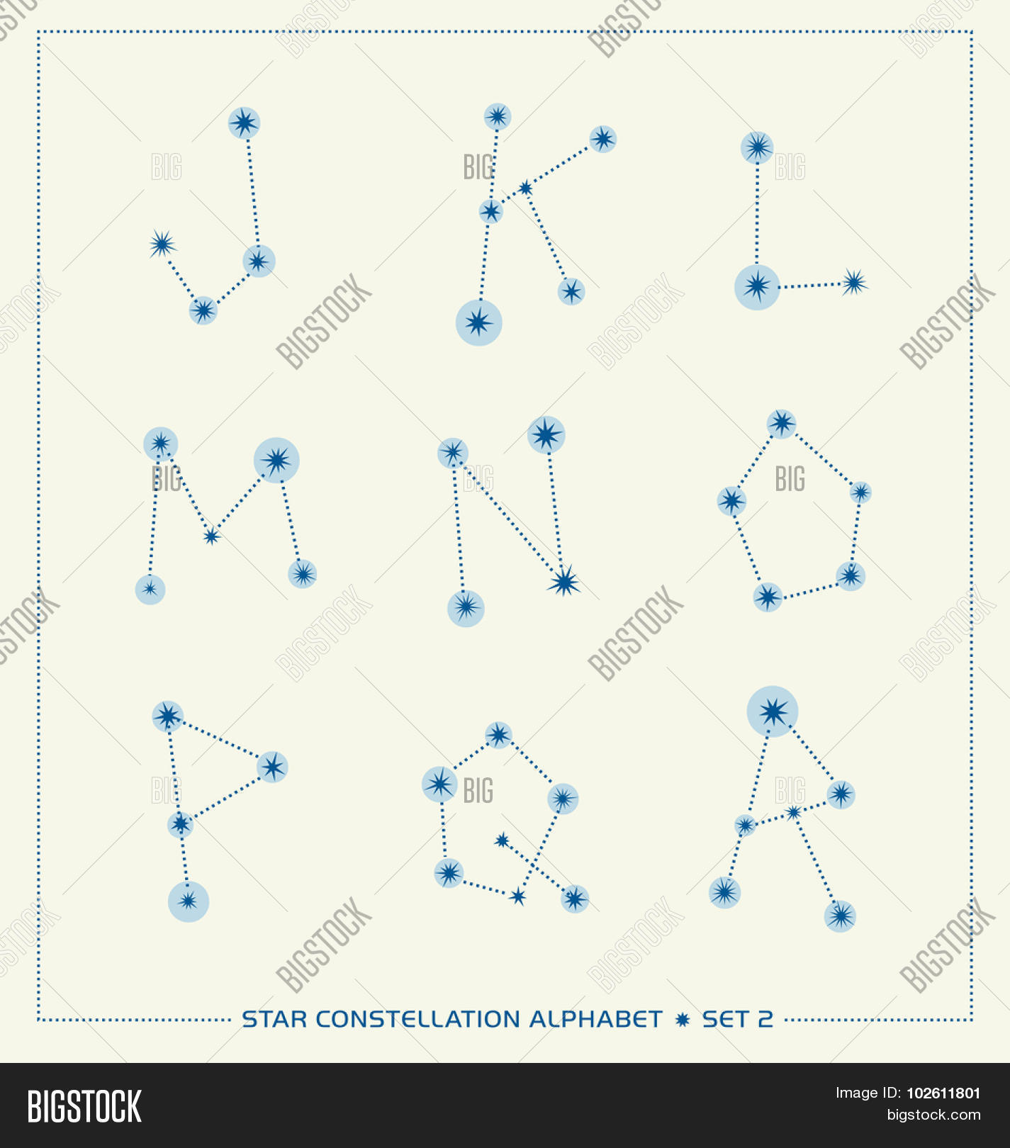 Star Constellation Vector & Photo (Free Trial) | Bigstock