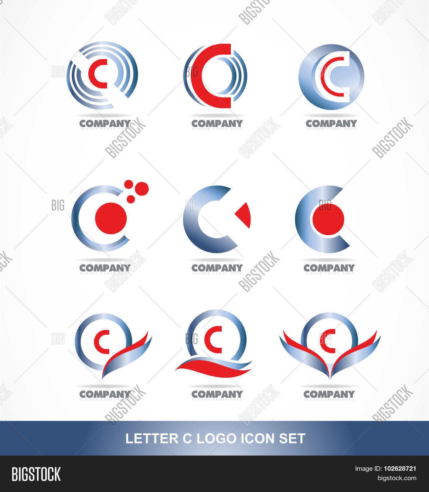 Letter C Logo Icon Vector & Photo (Free Trial) | Bigstock