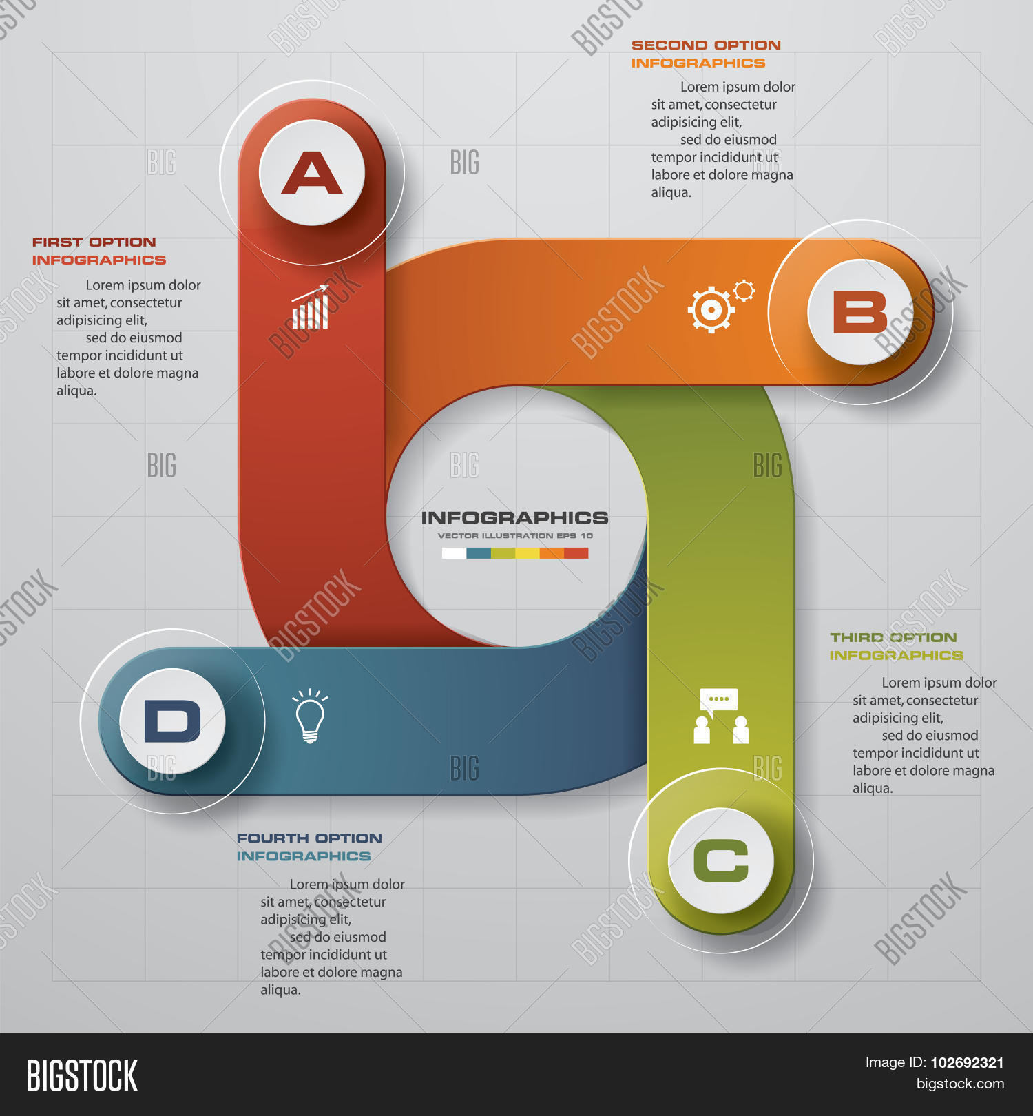 Simple&Editable 4 Vector & Photo (Free Trial) | Bigstock